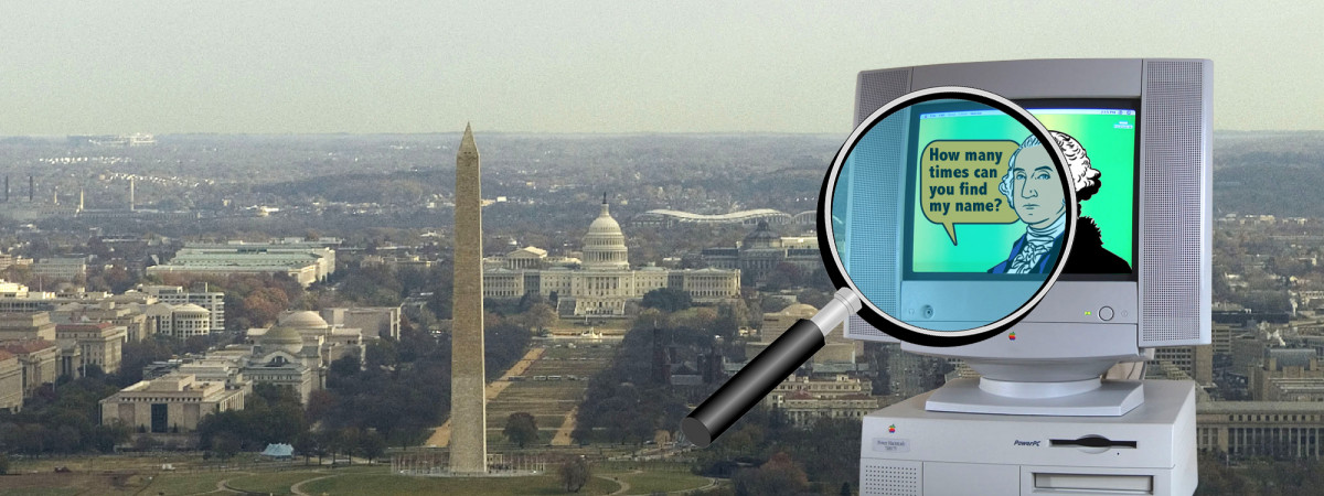 There's Washington! App · George Washington's Mount Vernon